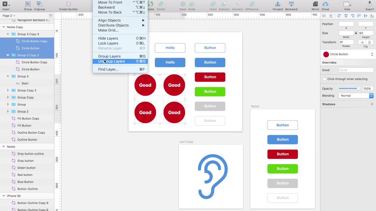 50 Sketch Symbols and Overrides - YouTube