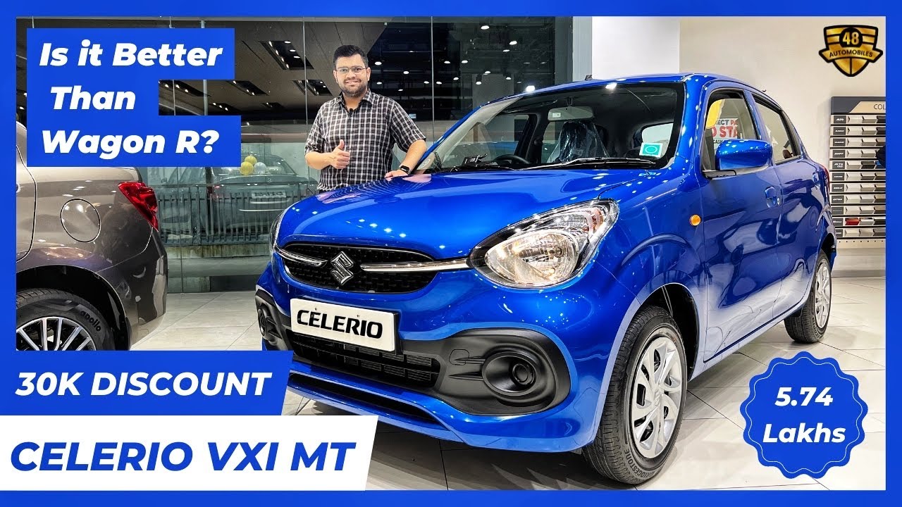 2022 Maruti Suzuki Celerio VXI Blue colour video in Hindi - 30K Instant ...