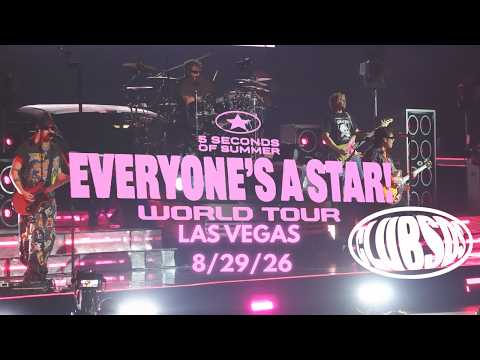 FULL SHOW - 5 Seconds of Summer - Las Vegas - Everyone’s a Star! Tour - 8/29/26