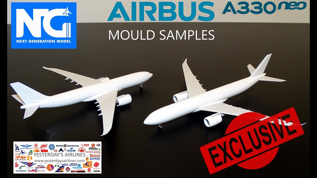 EXCLUSIVE: New NG Models Airbus A330neo 400 Scale Sample Mould Review ...