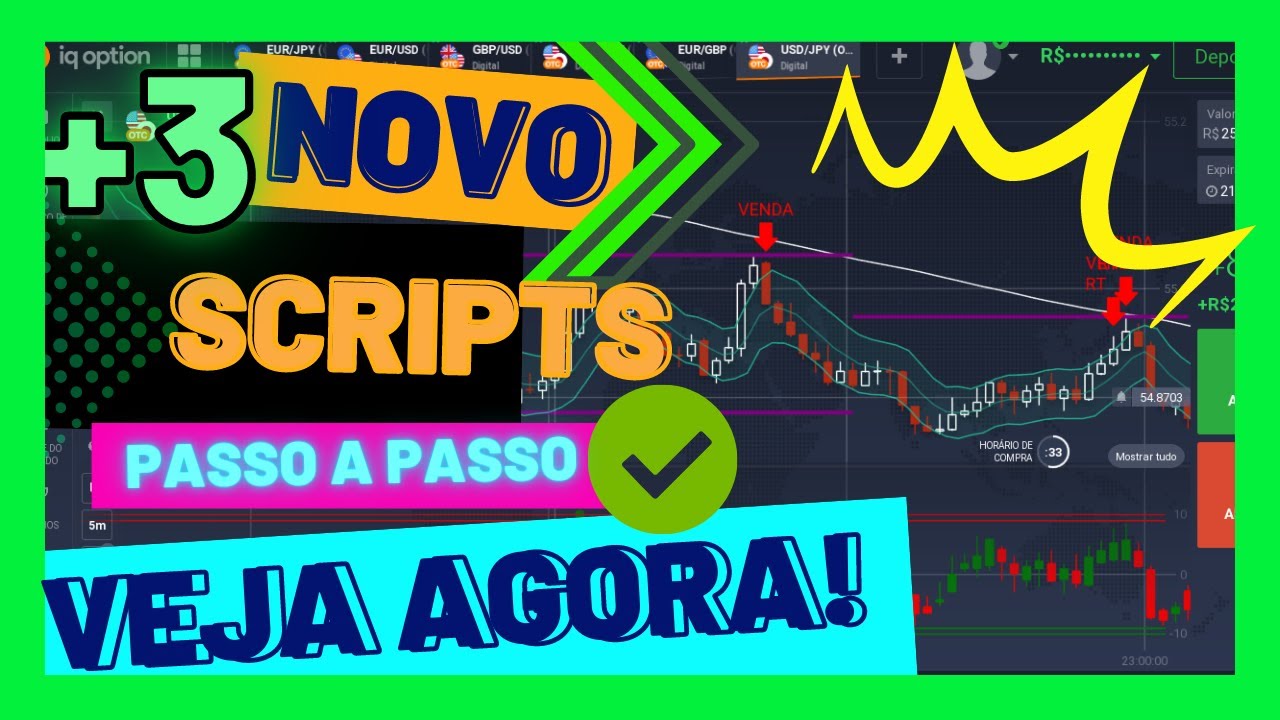 💸 3 - NOVOs Scripts IQ OPTION-TESTEI INDICADOR PARA INICIANTES EM ...