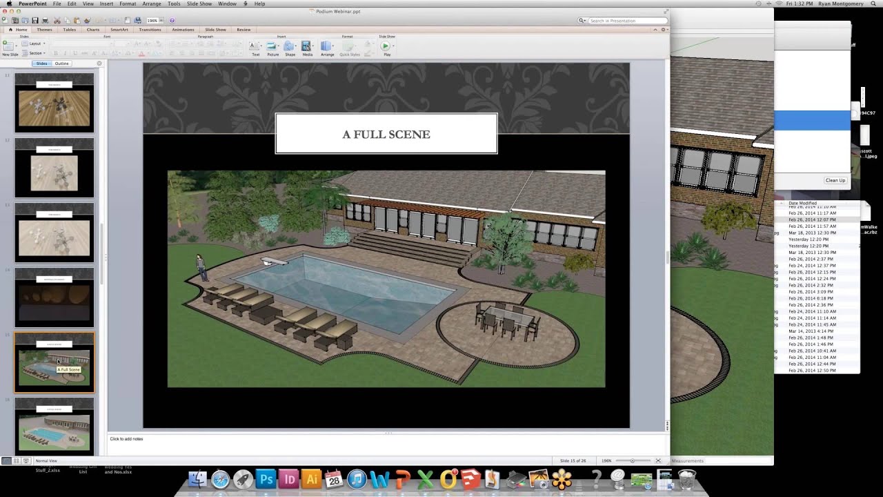 SketchUp & Podium Rendering Tips - YouTube