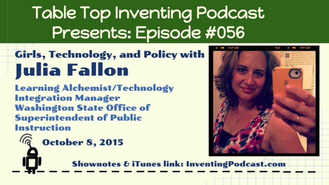 056 - Girls, Policy, and Technology with Julia Fallon - YouTube