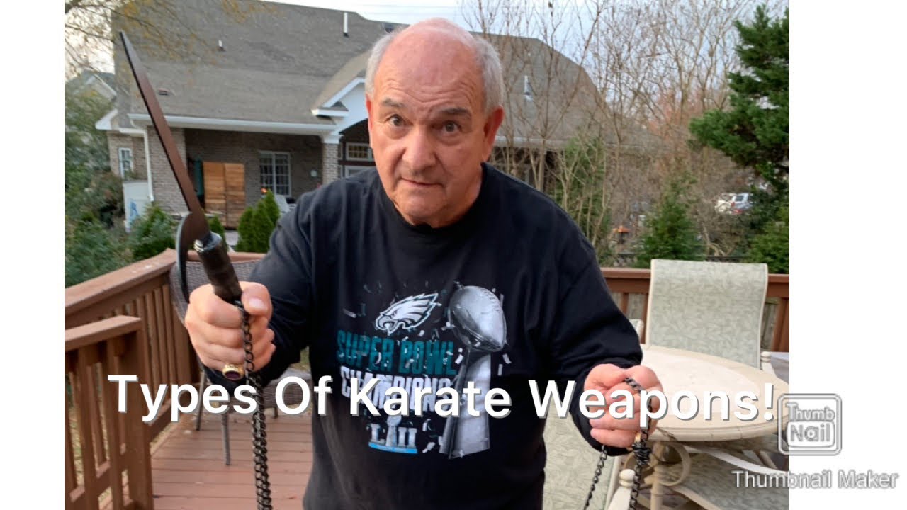 The Main Types of Karate Weapons! - YouTube