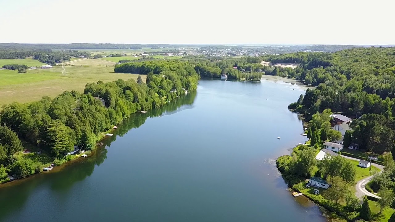 Vue Du Lac Perchaude 2 - YouTube