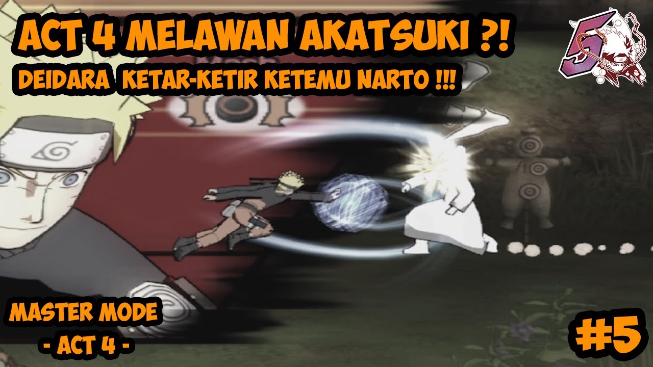 MASUK ACT4!!! GASKEUNNN | Naruto Ultimate Ninja 5 | Part 5 - YouTube