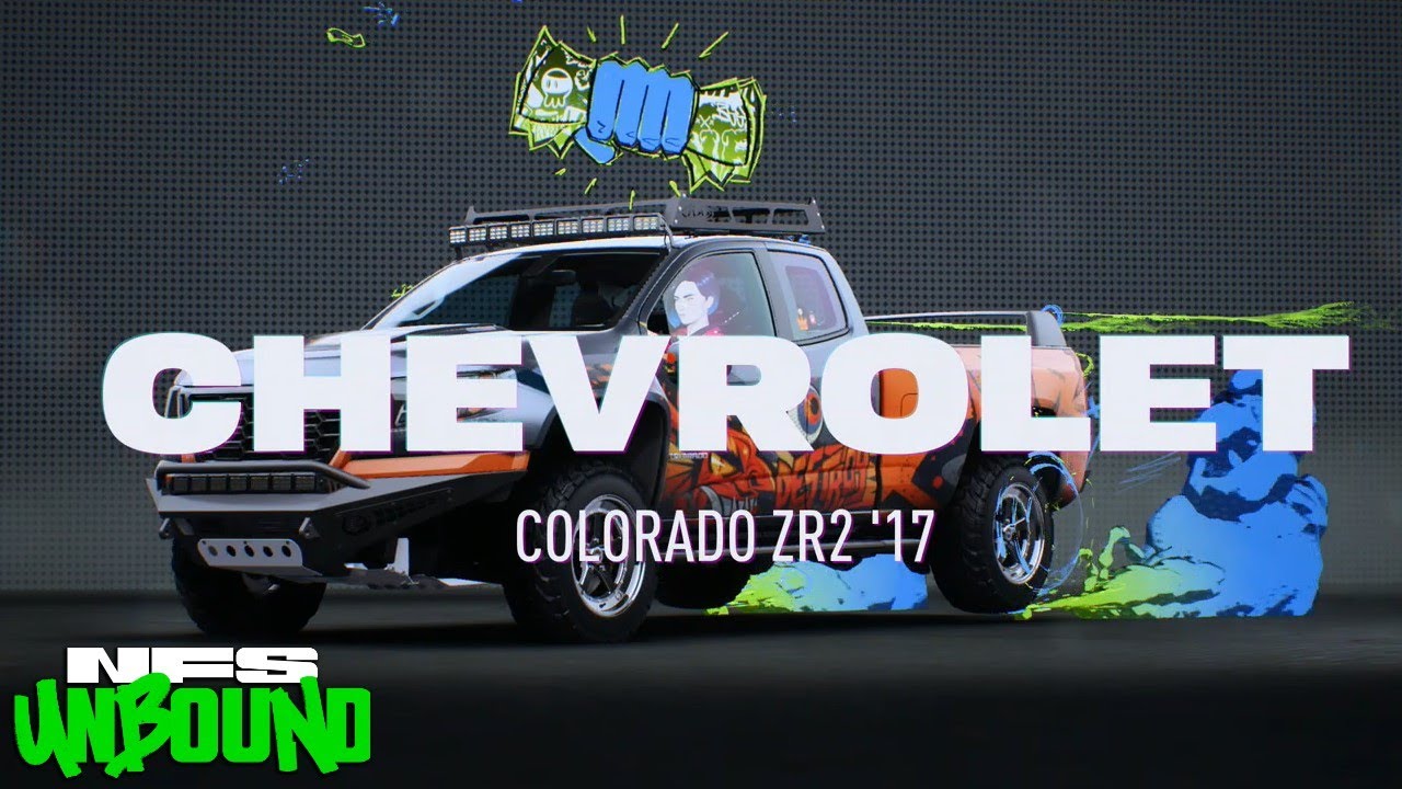 NFS Unbound delivery of tess Chevrolet Colorado ZR2 2017 - YouTube