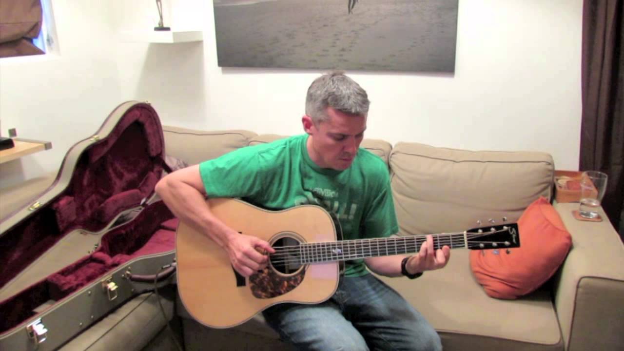 JR Stoner Guitars IRW Dreadnought ( Tesla Love Song Intro ) - YouTube