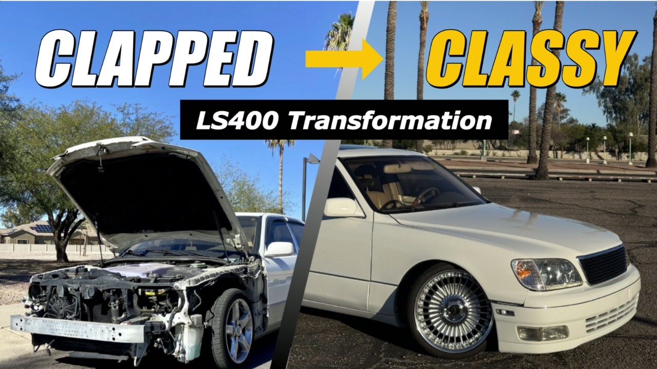 From Clapped to Classy: My Lexus LS400 Transformation - YouTube