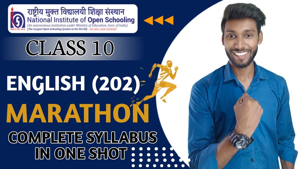 NIOS CLASS 10 ENGLISH MARATHON || NIOS CLASS 10 ENGLISH COMPLETE ...