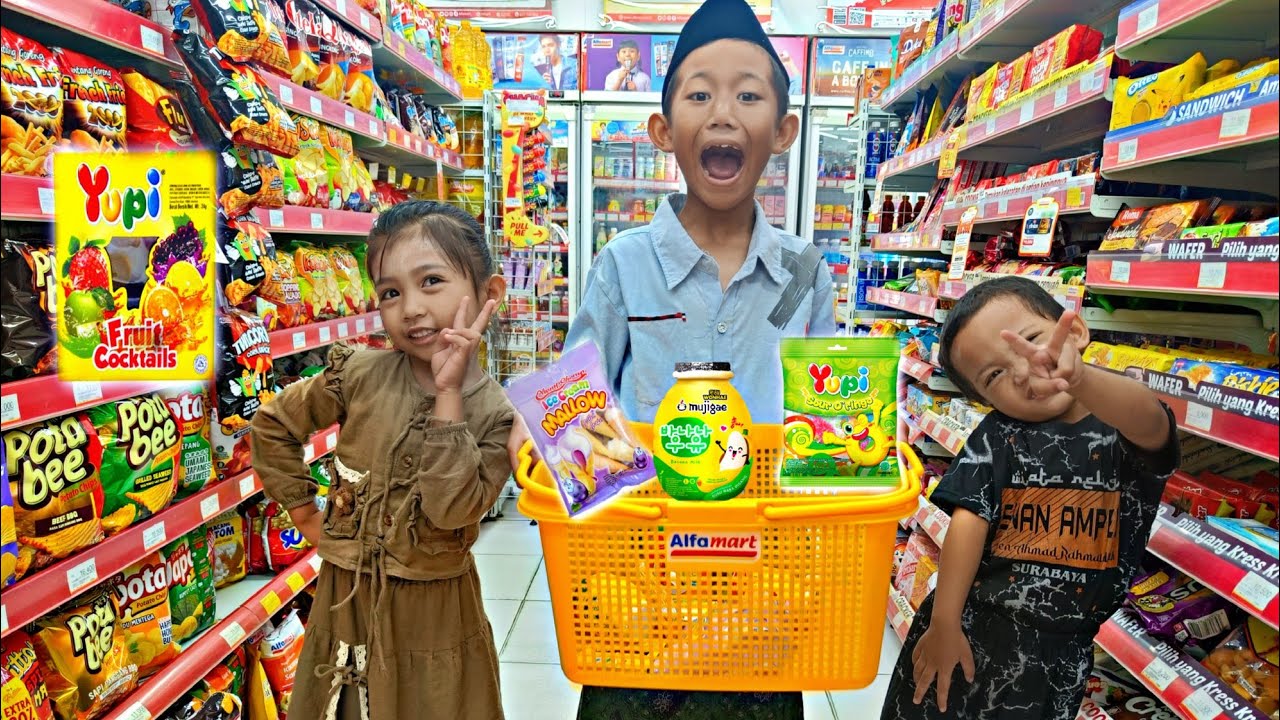DRAMA ANAK_BORONG YUPI, MALLOW ICE CREAM,MILK BANANA MUJIGAE,ES KRIM ...