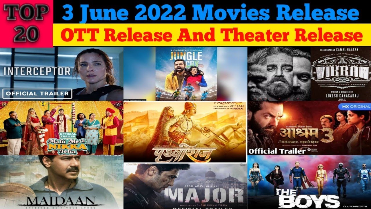3 june release movies | 3 june movies release | 3 june ott release ...