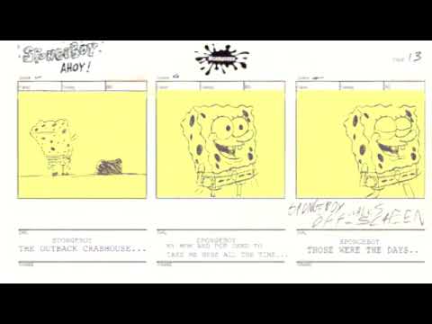 Early SpongeBoy Ahoy Storyboard - YouTube