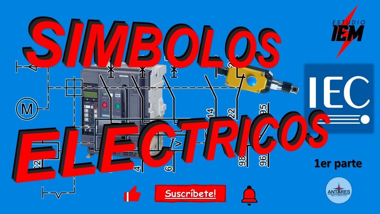 Símbolos Eléctricos IEC - 1ra parte - YouTube