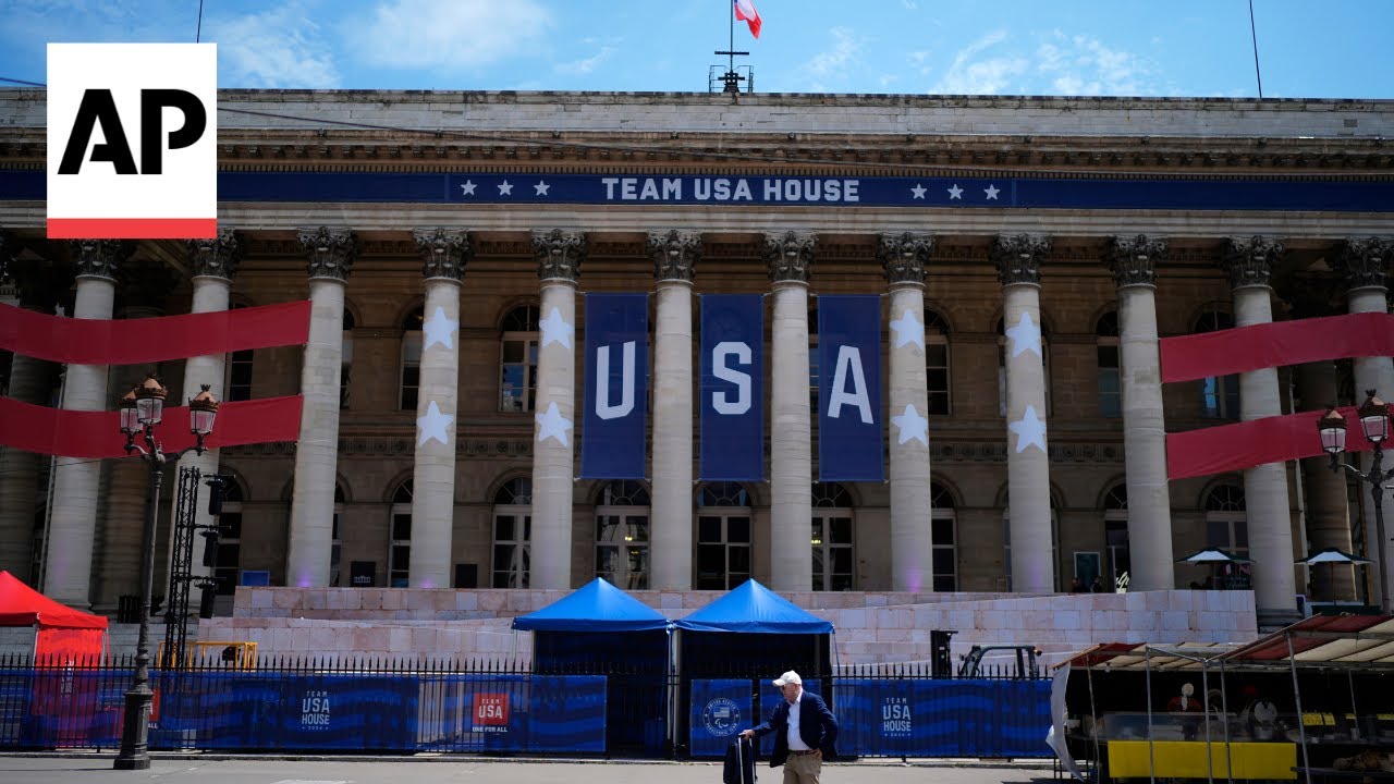 A look at the Team USA House in Paris ahead of the 2024 Olympics - YouTube