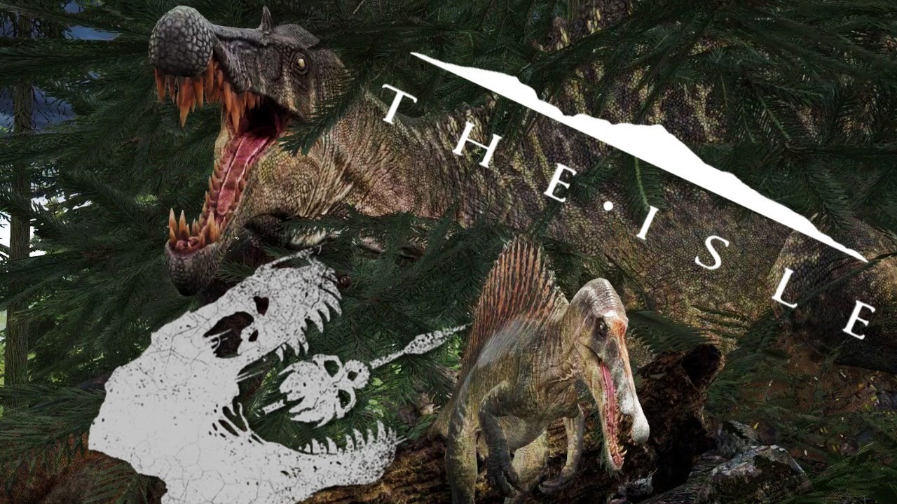 LIFE ENDS FOR A BABY SPINO - THE ISLE - BONUS ALLOSAURUS GAMEPLAY ...