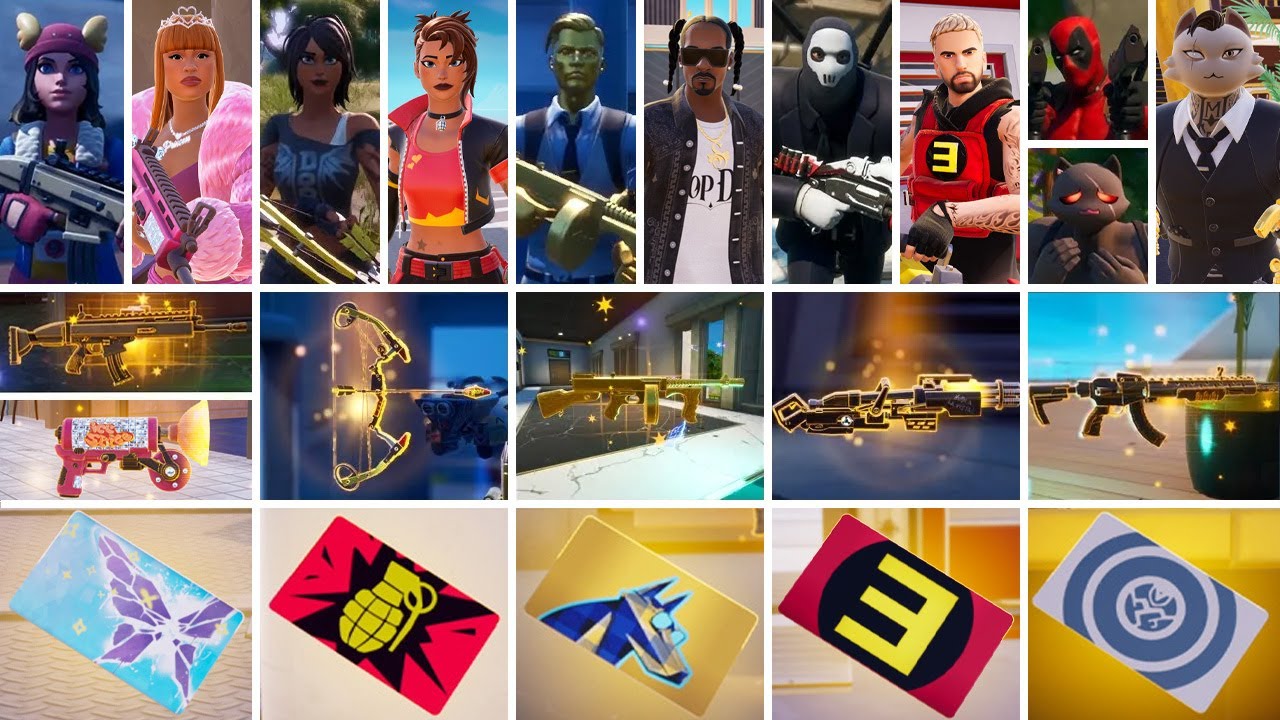 Fortnite Chapter 2 Remix Compared to Chapter 2 Season 2 (All Bosses ...