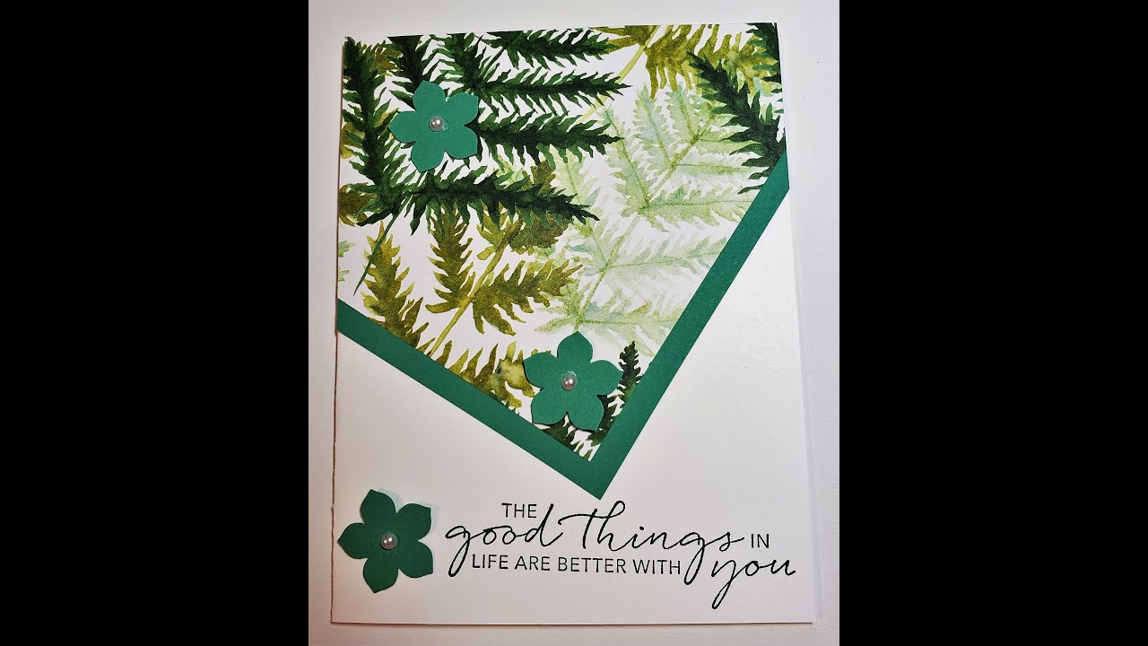 Quick and Easy Corner Card - YouTube