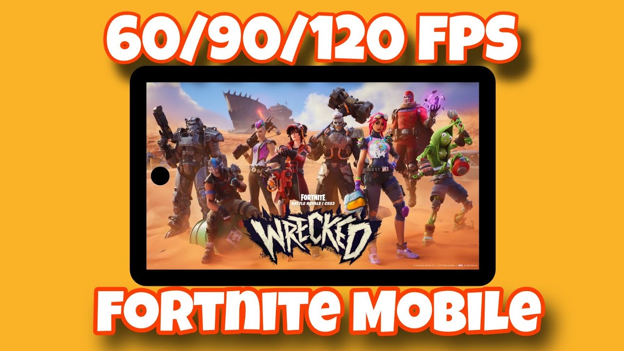 Fortnite Mobile 60/90/120 FPS Method Updated | Season 3 - YouTube