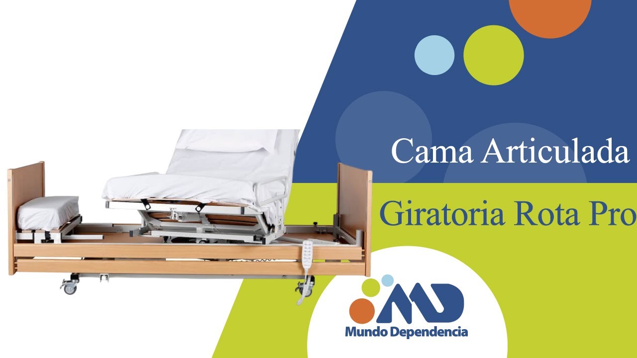 Cama Articulada Giratoria Rota Pro - YouTube