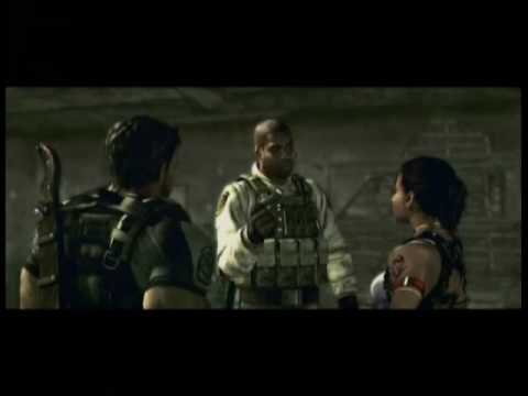 Resident Evil 5 Single Player Playthrough Part 10 - First QTE, Josh ...