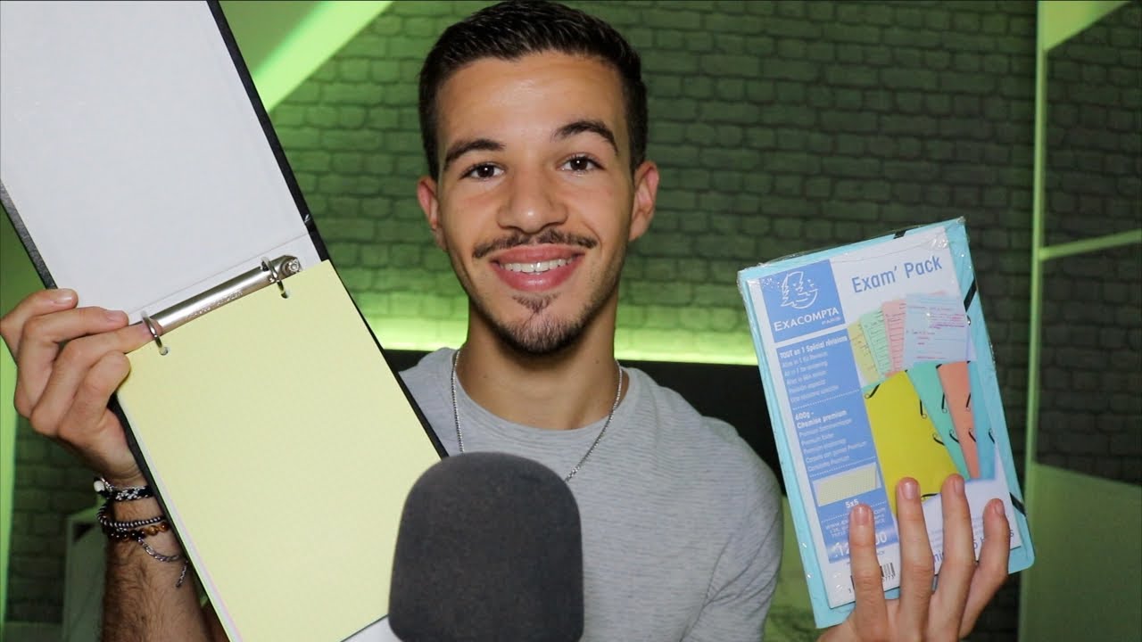 ASMR | Mes astuces pour mieux réussir dans les études 📚🎓 - YouTube