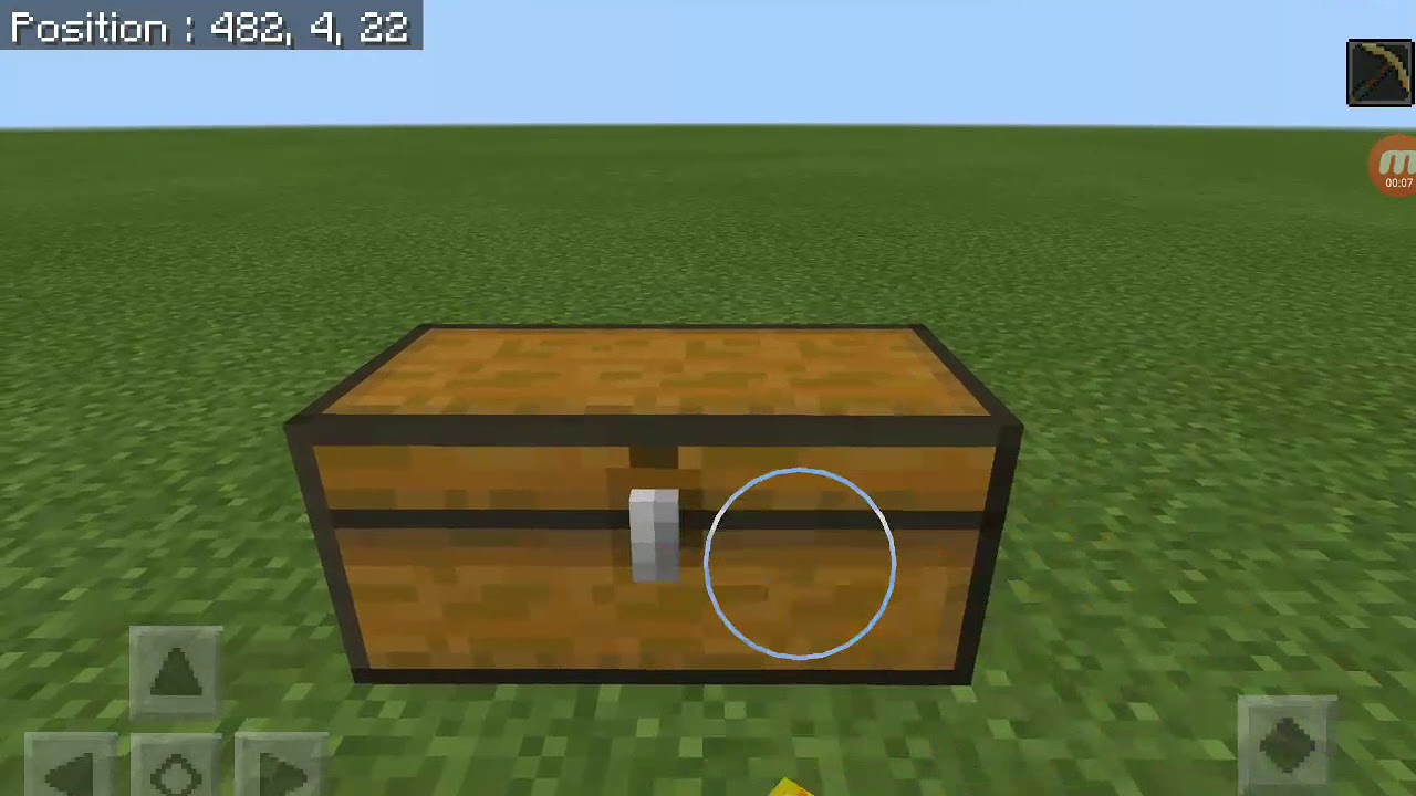 DES BLOCS INVISIBLES AVEC LA COMMANDE /SETBLOCK ! MINECRAFT PE V 1.2.10 - YouTube