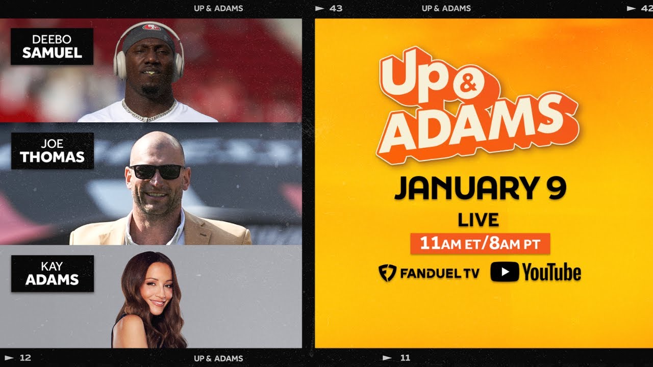 Up & Adams Show with Kay Adams | Tuesday January 9, 2024 - YouTube