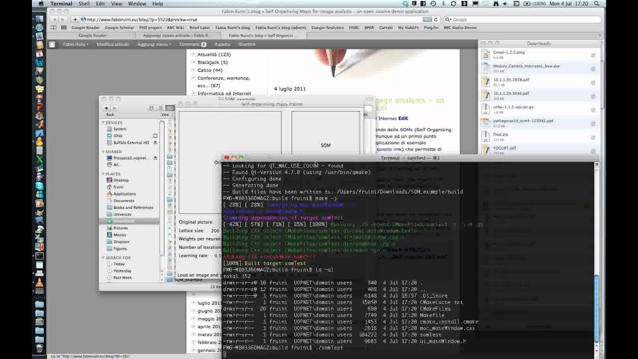 SOMs - training example - YouTube