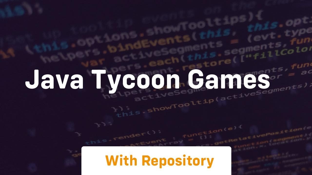java tycoon games - YouTube