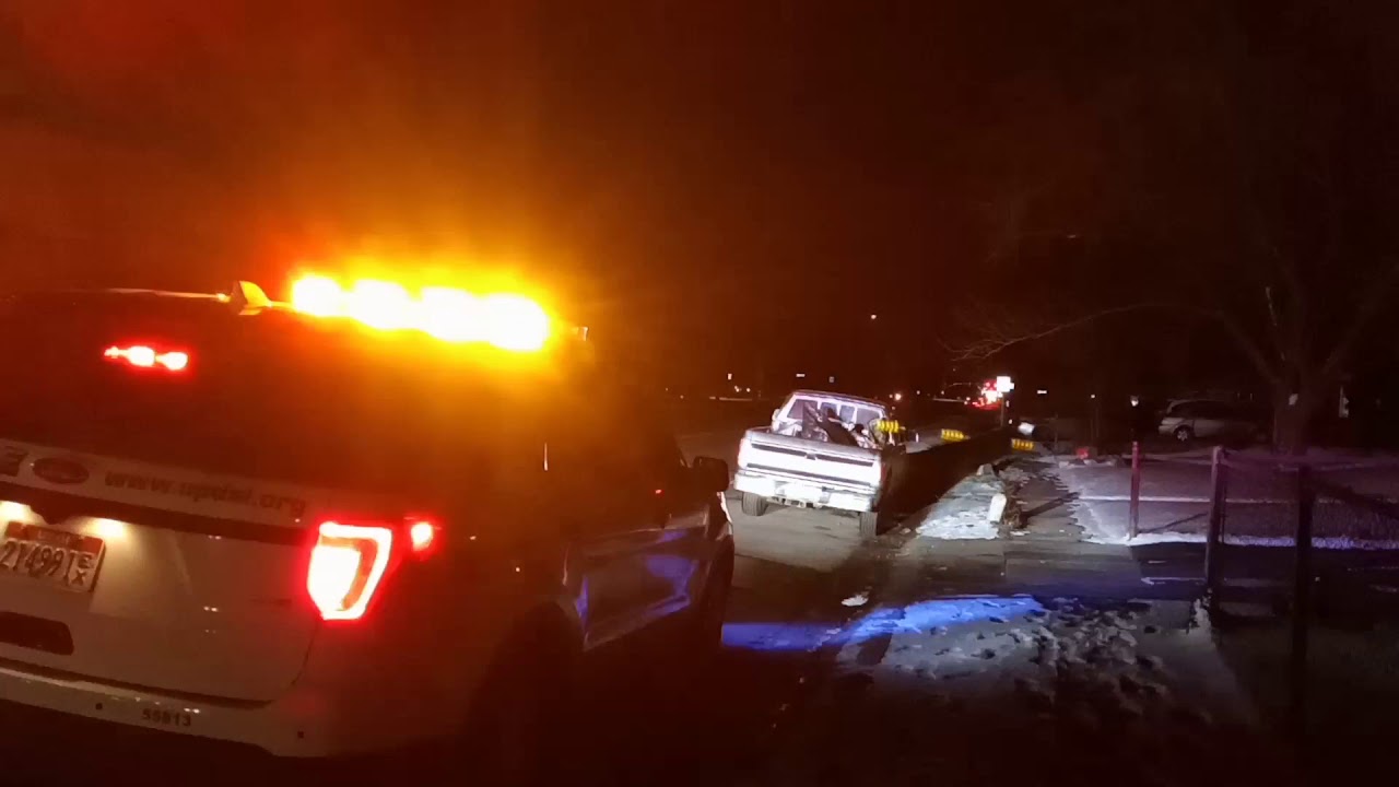 Kearn's pullover backing up Utah cop watch - YouTube