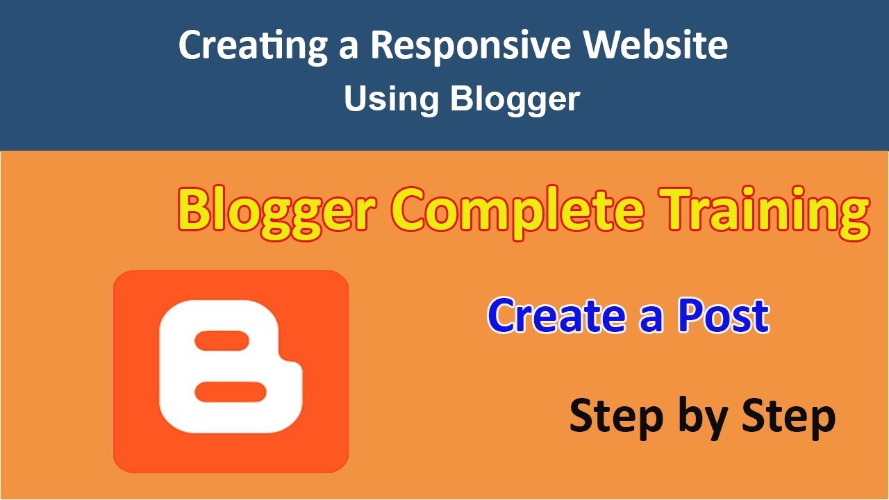 How to write a post blogger part-4 - YouTube
