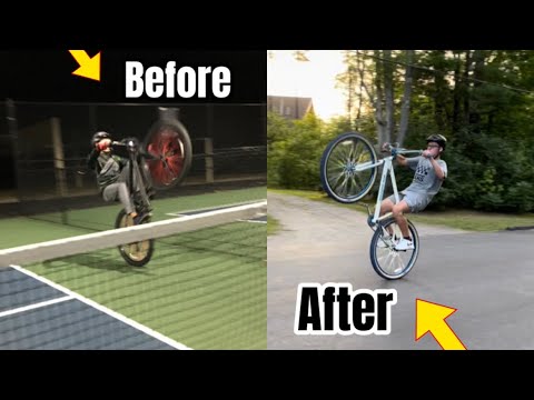 Peter Scolaro 2 year wheelie progression! - YouTube