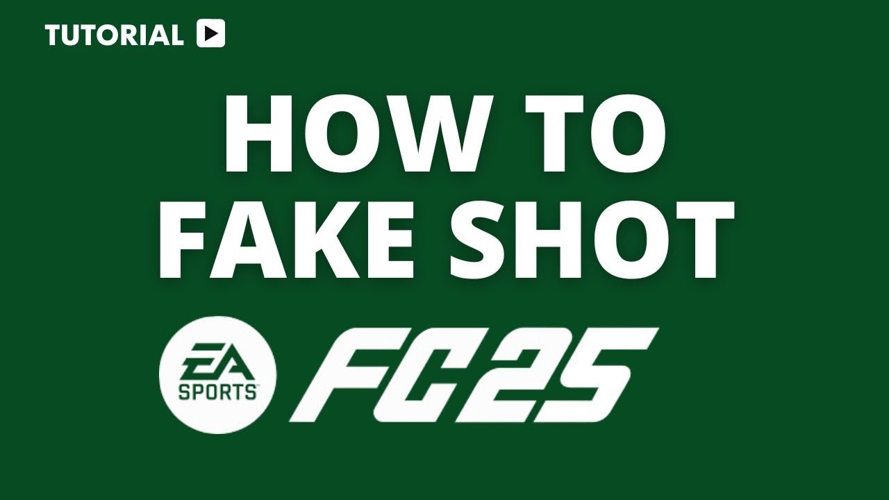 How to fake shot in FC 25 - YouTube
