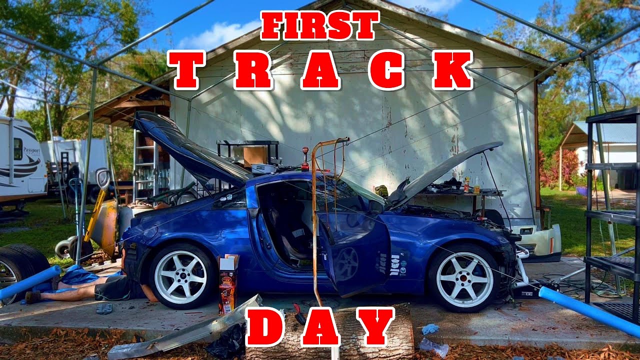 Taking our friends 350Z to first Track event !!!! Ft shane & Junior ...