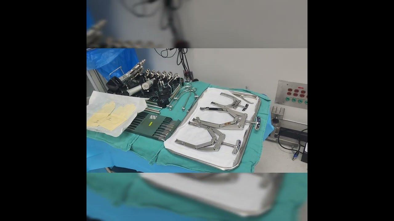 Hana Table Traction Setup For An Orif Femur Fracture On An Amputee
