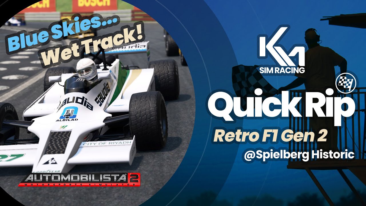 AMS2 - Formula Retro Gen 2 - Quick 4 Lap Wet Race at Spielberg Historic ...