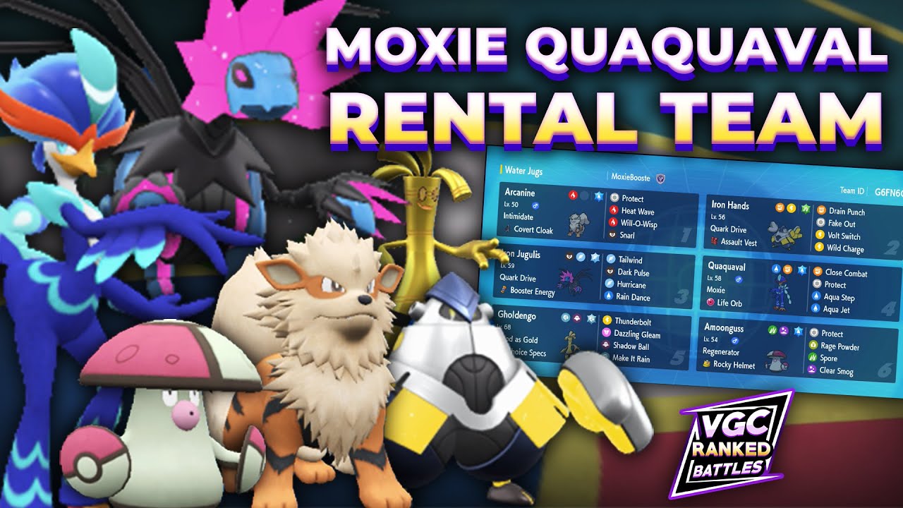 This Series 2 QUAQUAVAL Rental Team Is CRAZY! | Pokemon Scarlet ...