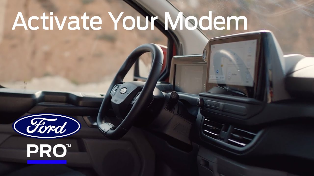 How and why to activate your Ford in-vehicle modem | Ford Pro™ - YouTube