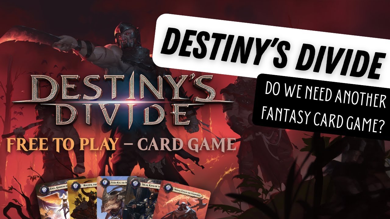 Destiny's Divide tutorial & review (a free, early access card game ...