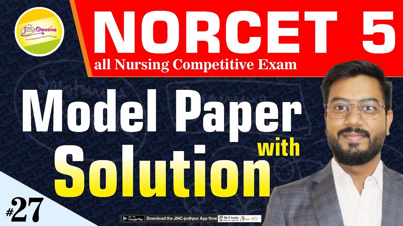 NORCET Model Paper with Solutions | By RC Sir - YouTube
