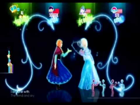 Just Dance 2015 ( Let It GO Disney's Frozen ) 4 Stars ( ON WII )
