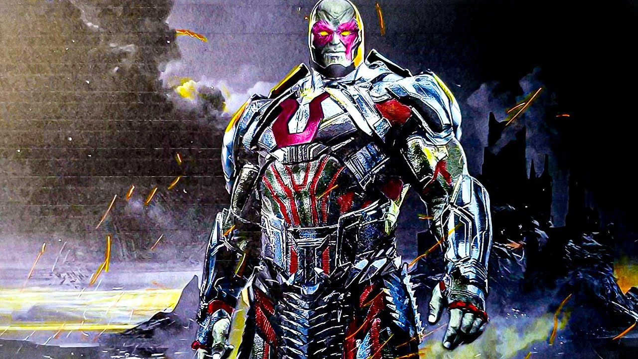 Darkseid's Dominion: Apokolips Inferno - Emerges Defiantly from a Sea ...