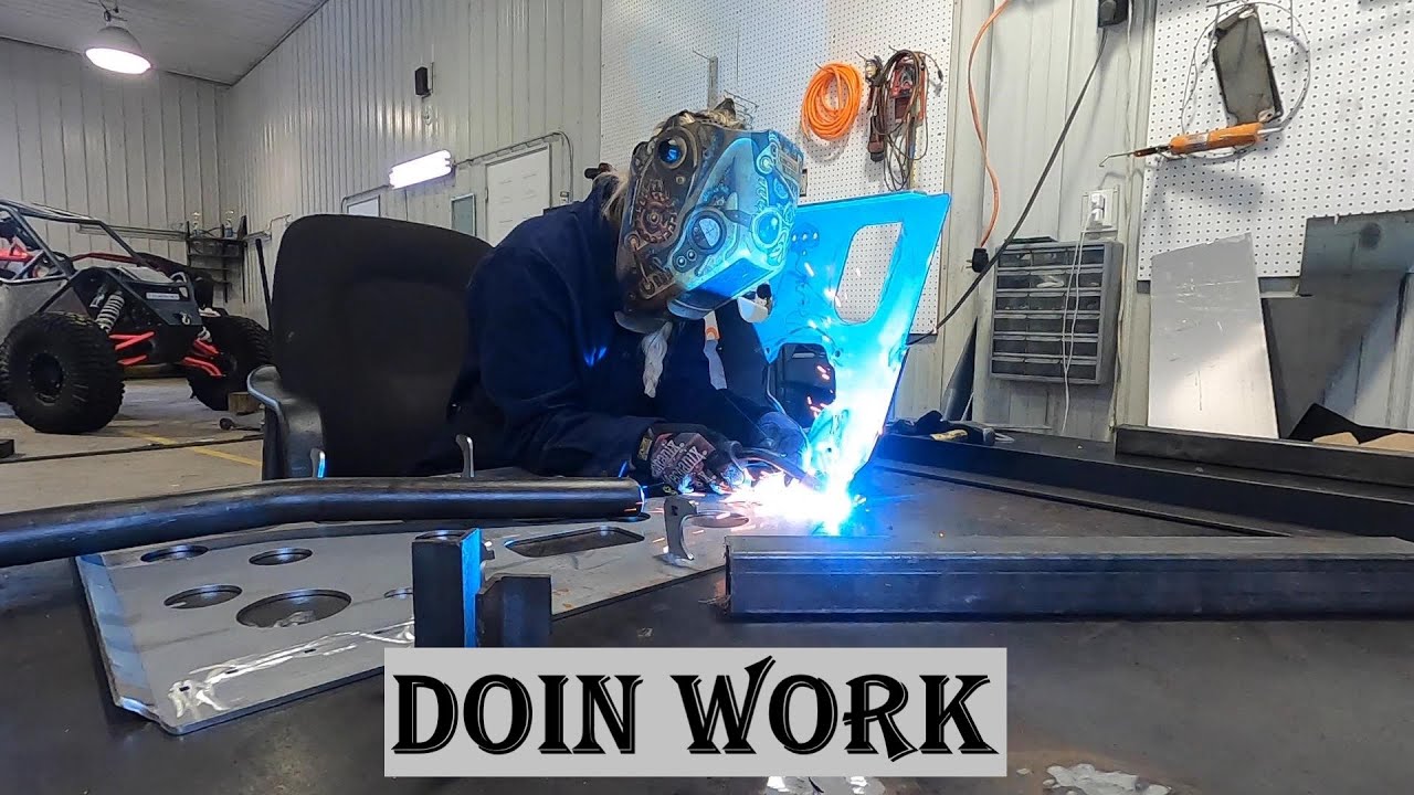 Skinny Pedal Fab RZR tube chassis kit | PT 2 | Putting together the ...