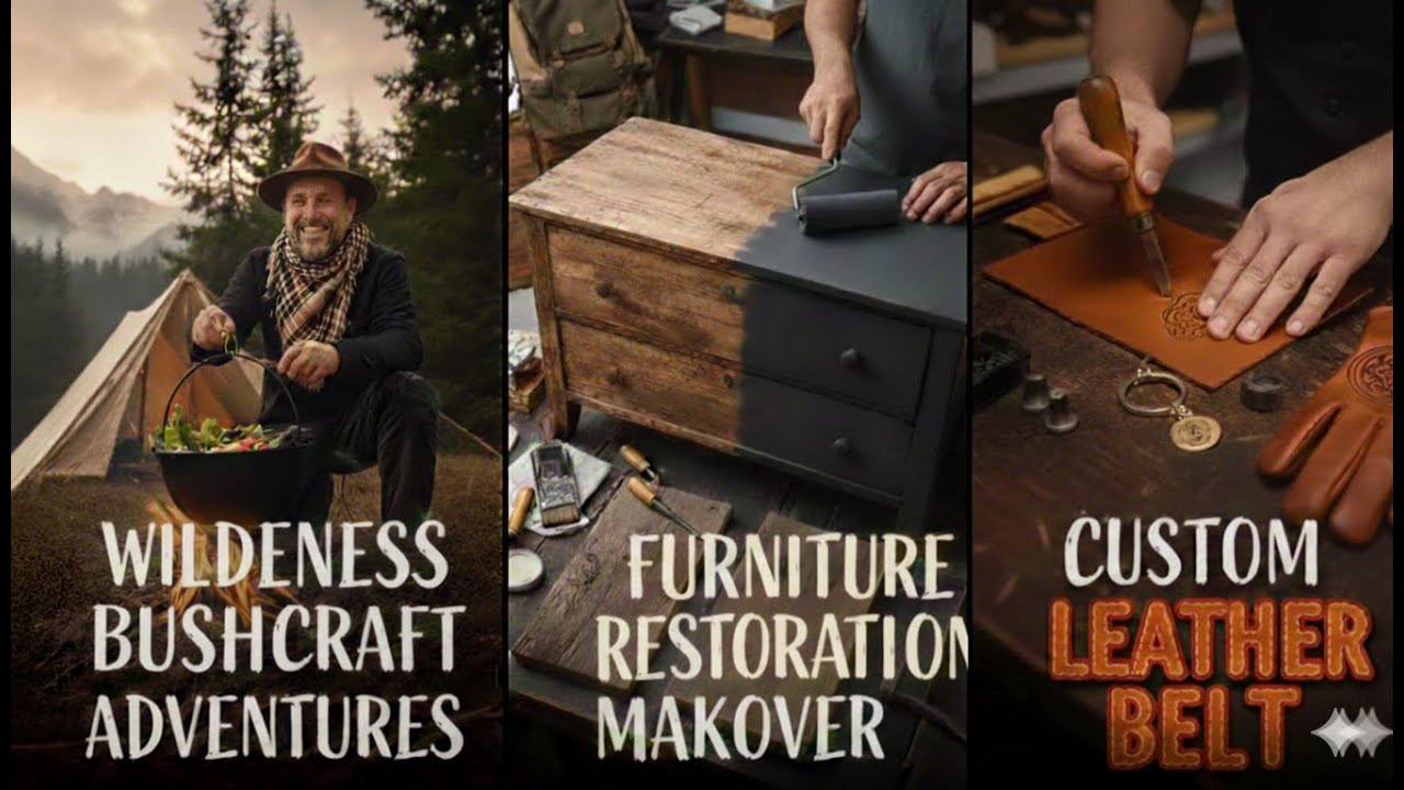 Three Humble Talents Combined: Bushcraft, Restoration & Leather Craft ...