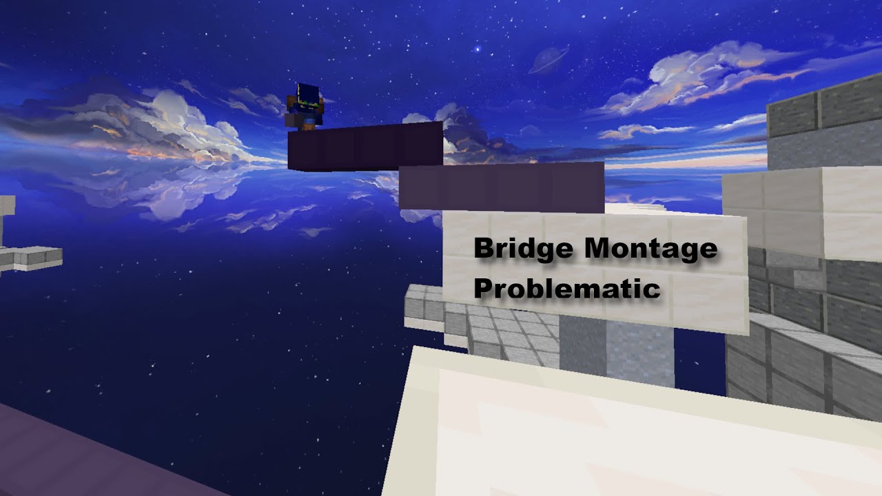 Minecraft Hypixel- Bridge Montage - YouTube