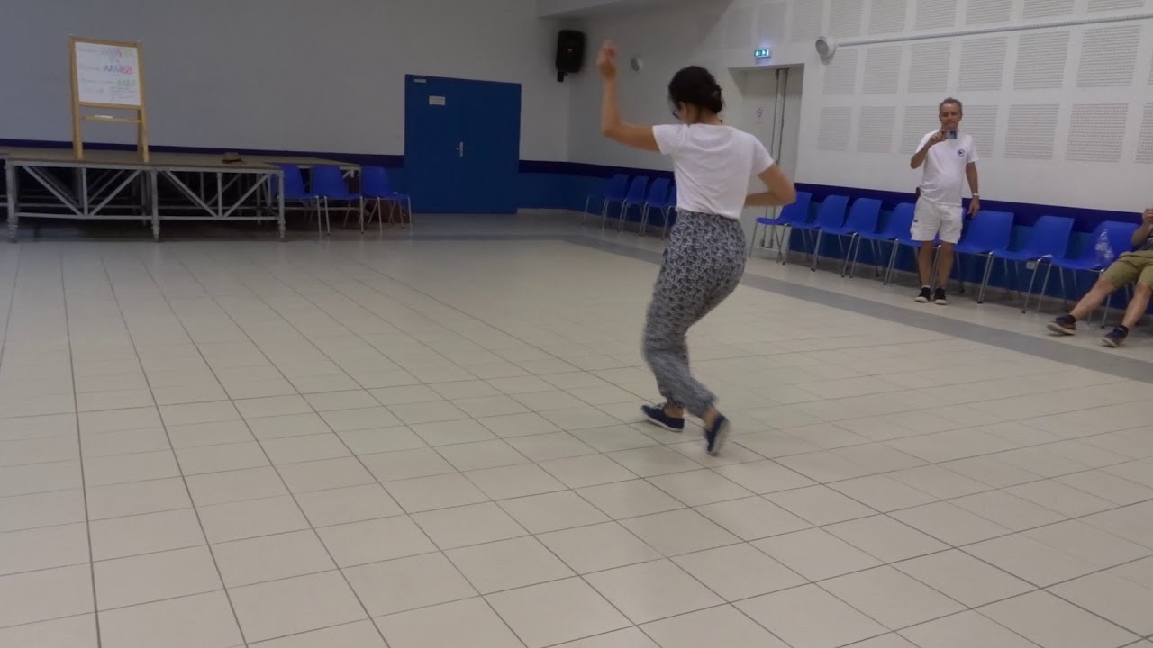 routine jitterbug stroll - YouTube