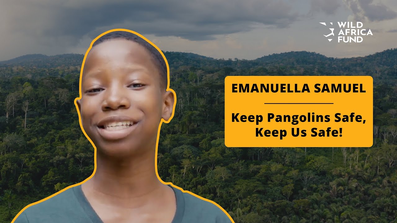 Emanuella Samuel | Keep Pangolins Safe, Keep Us Safe! - YouTube