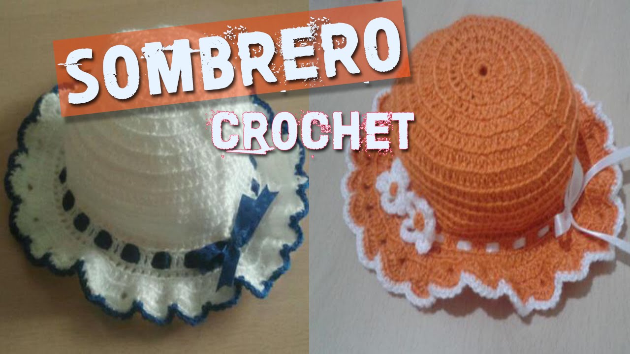 Tutorial Amigurumi Sombrero Broche Sombrero Hat Keychain Crochet