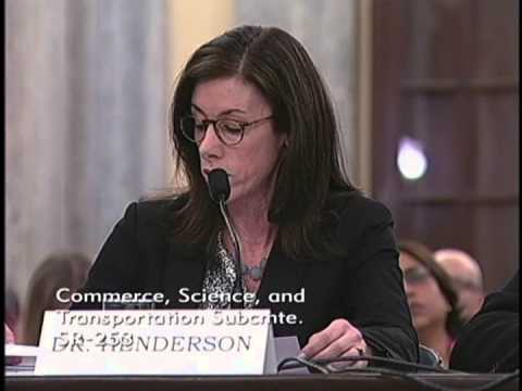 Dr. Kristi Henderson testimony to U.S. Senate Subcommittee about ...